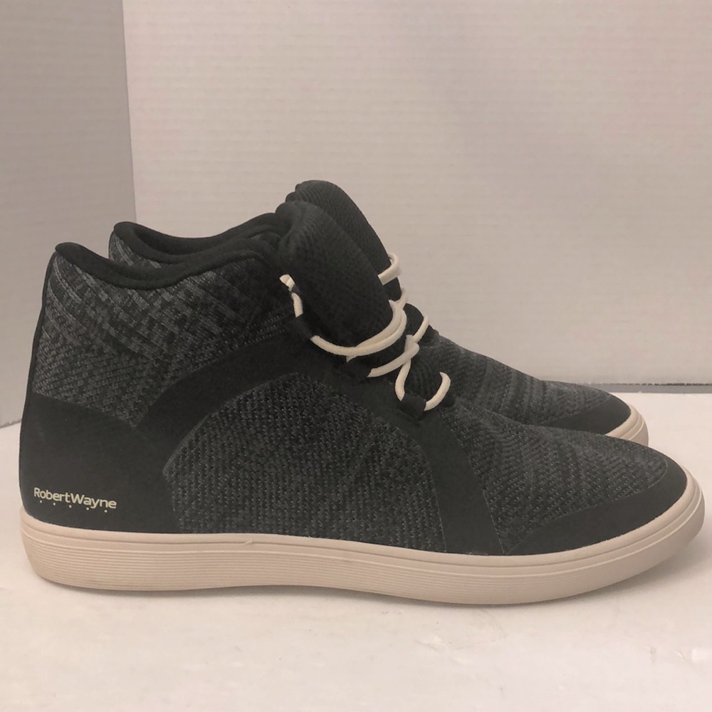 Robert Wayne Mens Fenmore Lace Hi Top Fashion Sneaker… - Gem